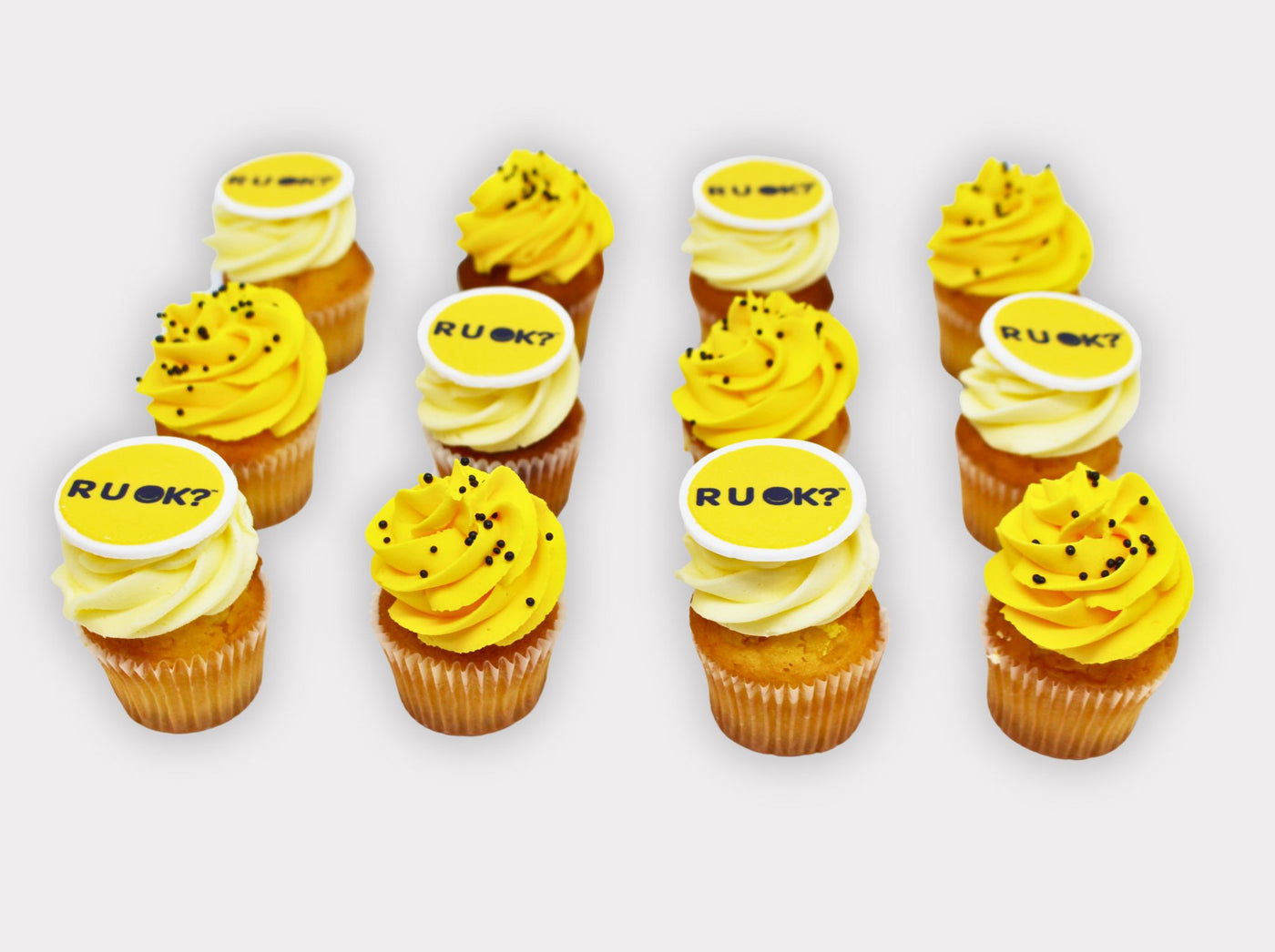 R U OK? Day Cupcakes | R U OK? Day Cookies | Sydney Delivery