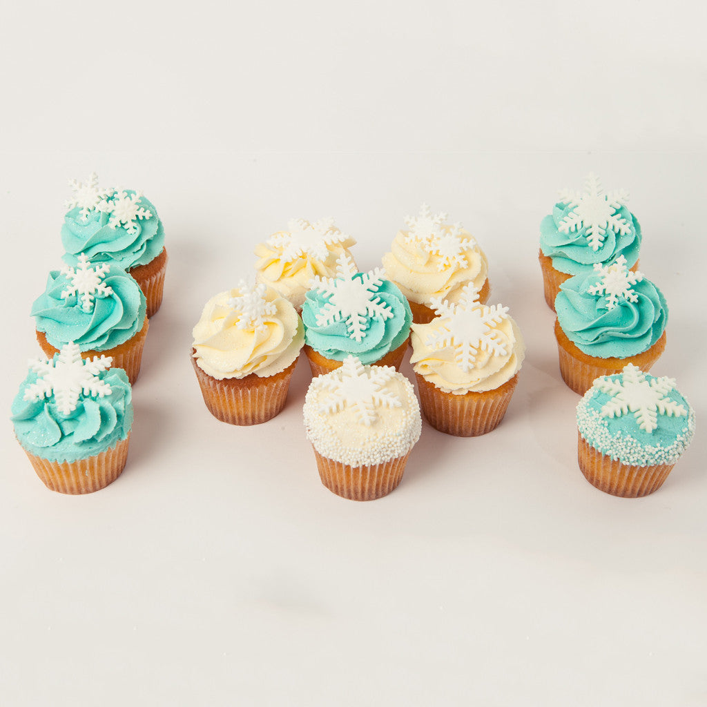Snowflake Cupcakes | The Cupcake Room Sydney