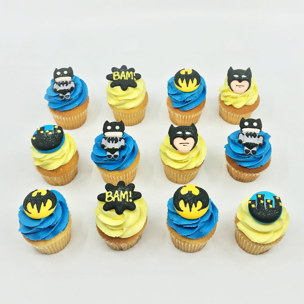 Batman Superhero Cupcakes | The Cupcake Room Sydney