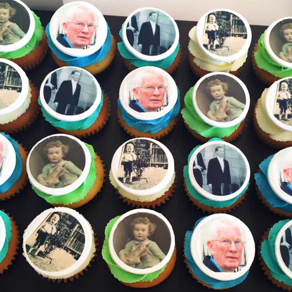 Edible Image Cupcakes - Custom Printed