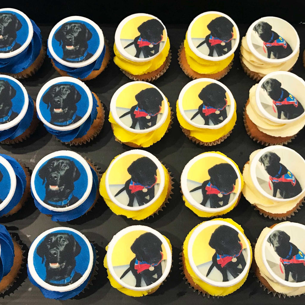 Edible Image Cupcakes - Custom Printed