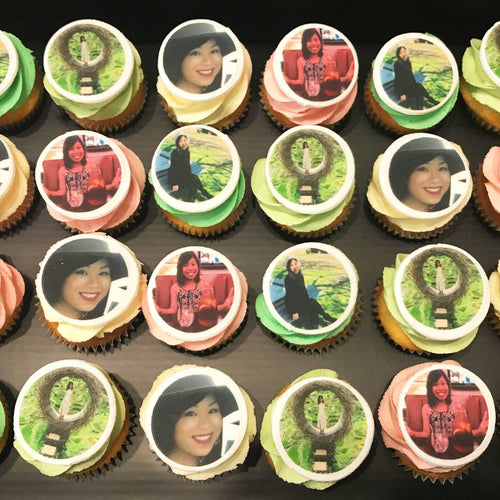 Edible Image Cupcakes - Custom Printed