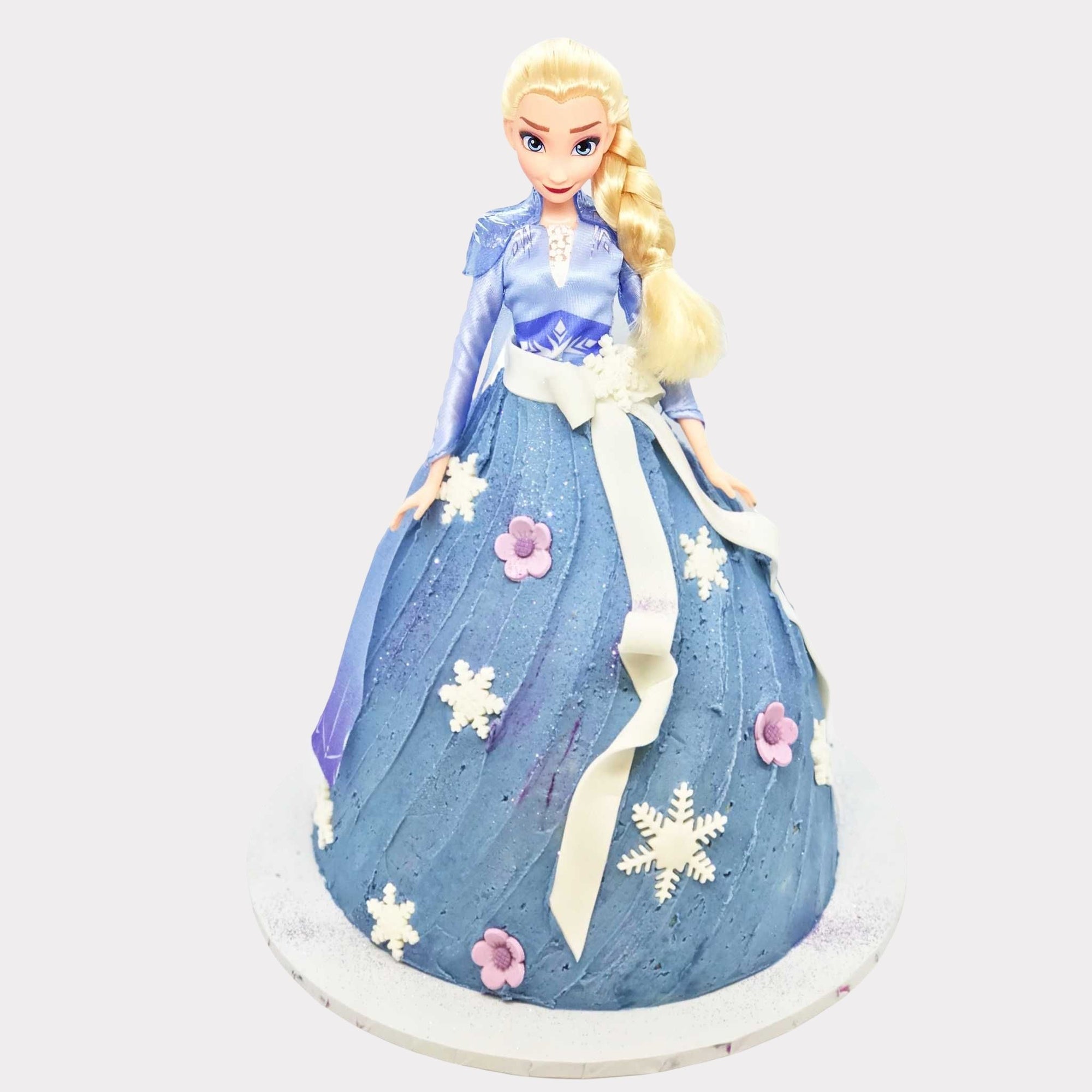 Elsa Frozen Doll Cake